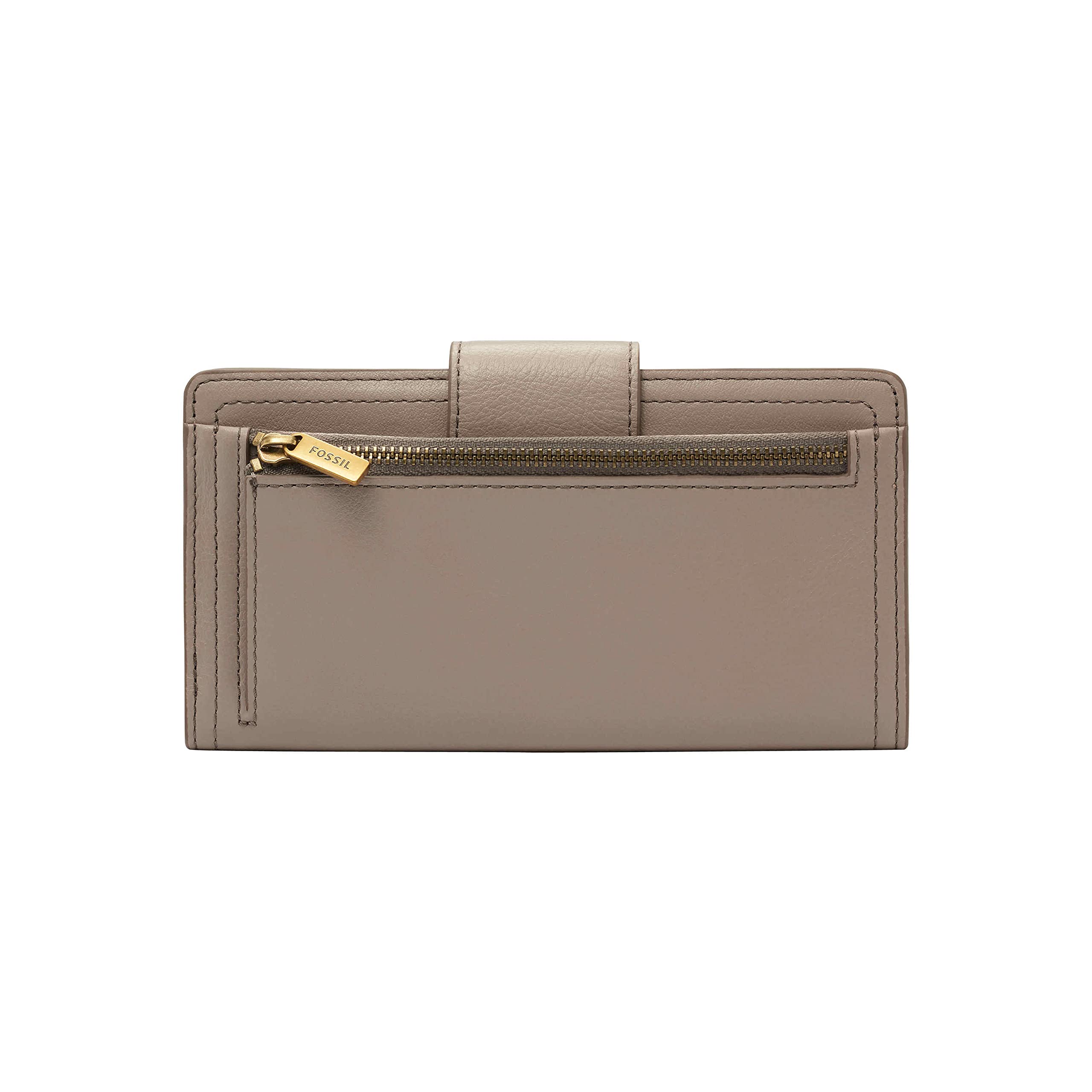 Fossil Women's Logan Leather RFID-Blocking Tab Clutch Wallet