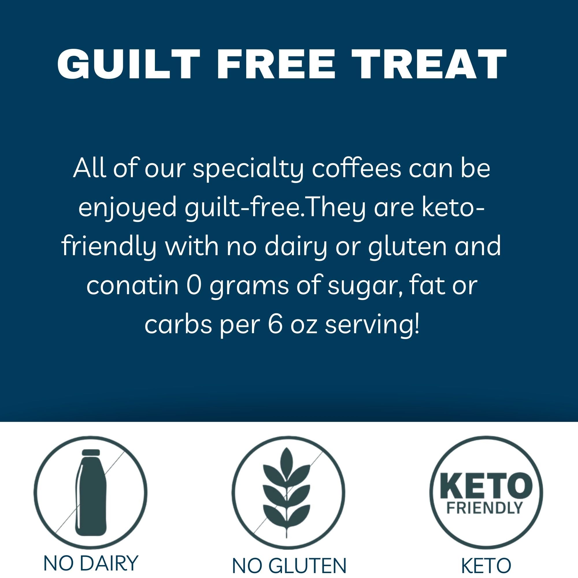 Gourmet Flavored Coffee Sampler Pack - 10 Bags of Unique Flavored Coffees - Roasted by Door County Coffee