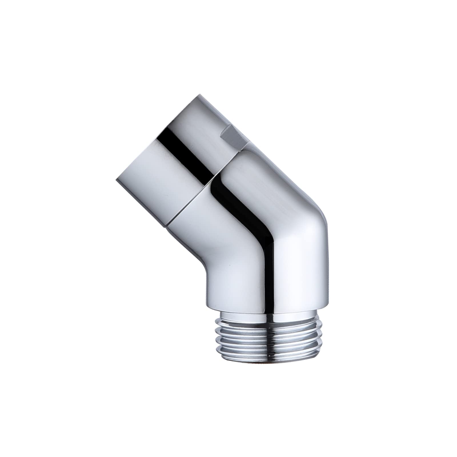 LUOFANT Shower Head Elbow Adapter, Shower Arm Elbow Adapter for Hand Showers and Wall-mounted Showers,Shower Arm Extension (135degree)