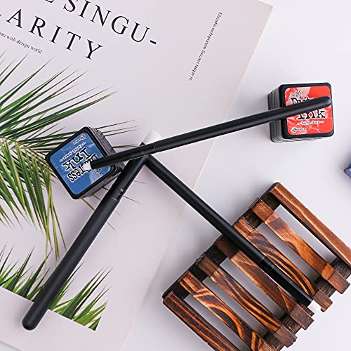 UNIMEIX Mini Blending Brushes for Card Making, Dry Brush Miniature Painting Background Blender Paint Brushes Small Detailed Paint Brushes (6 Pack)