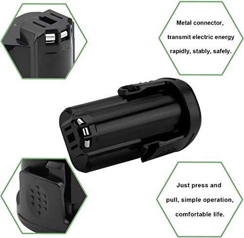 Hanaix 3.0Ah 12V Max Li-ion Replacement Battery for Dremel B812-03 B812-02 8200 8220 8300 B812-01 Rotary Oscillating Cordless Tools for Dremel 12V Battery