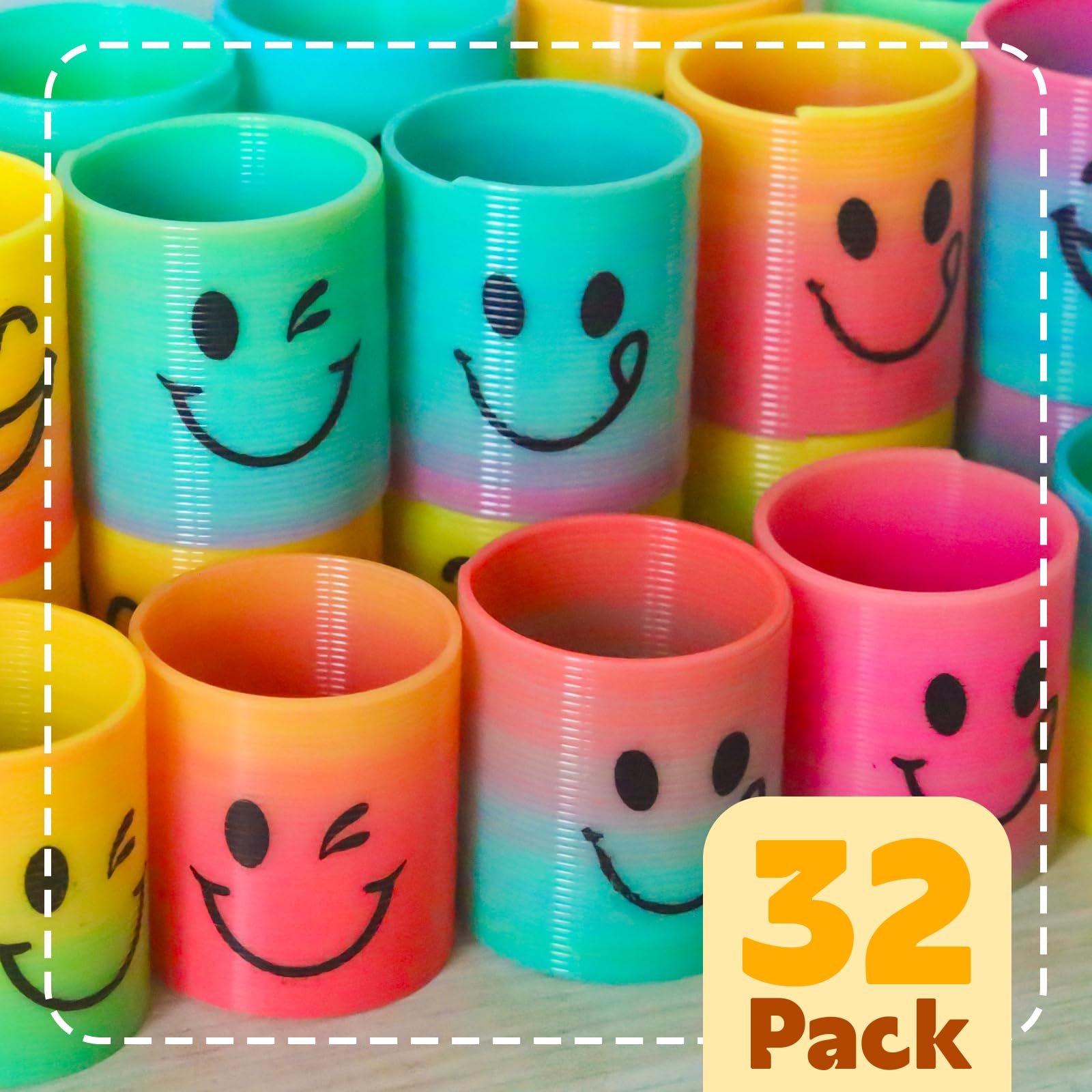 Cocurb 32 Pcs Mini Spring Party Favors for Kids 4-8 - Fun Goodie Bag Stuffers for Birthdays, Classroom Prizes, and Small Toys Present