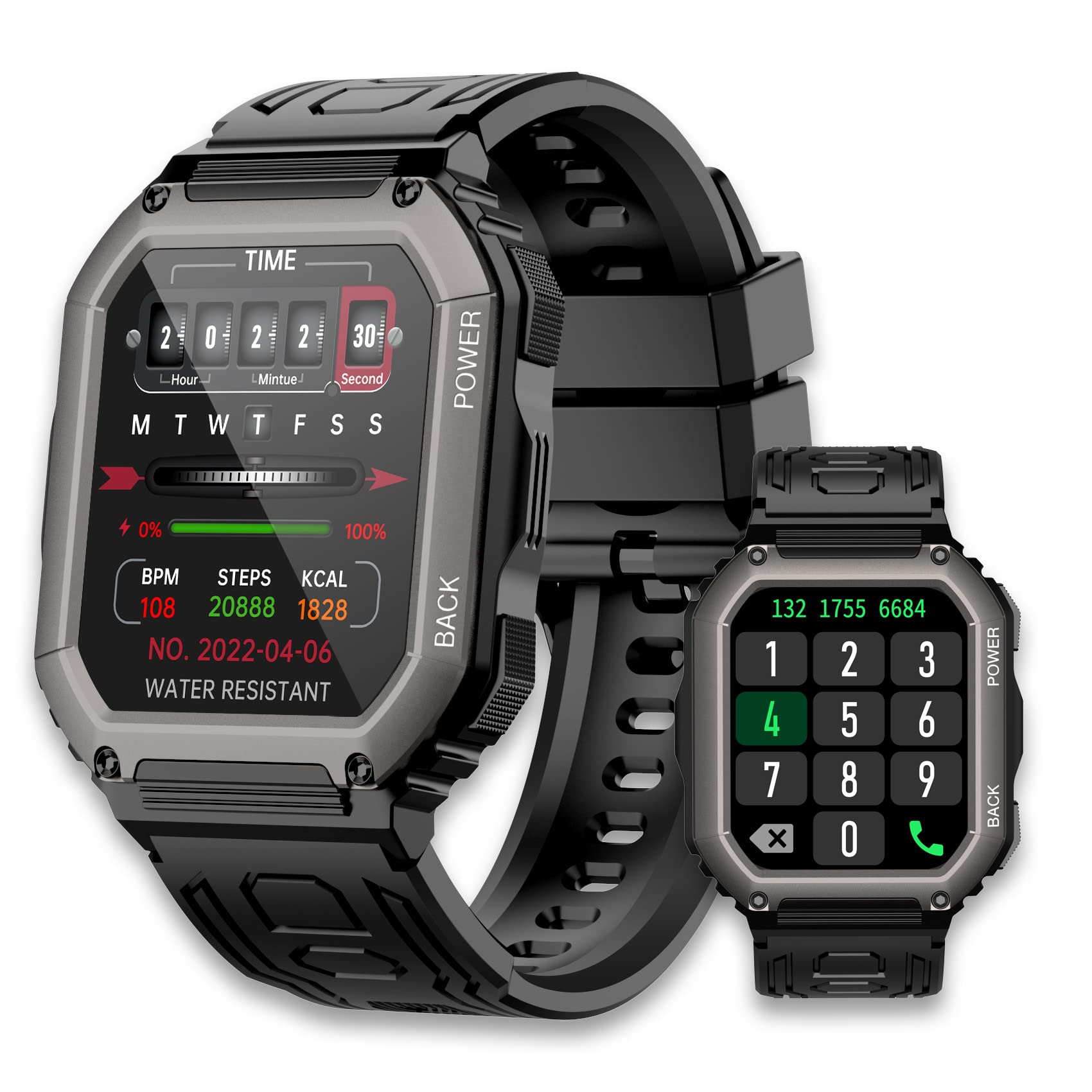 Hemisol Military Smart Watches for Men