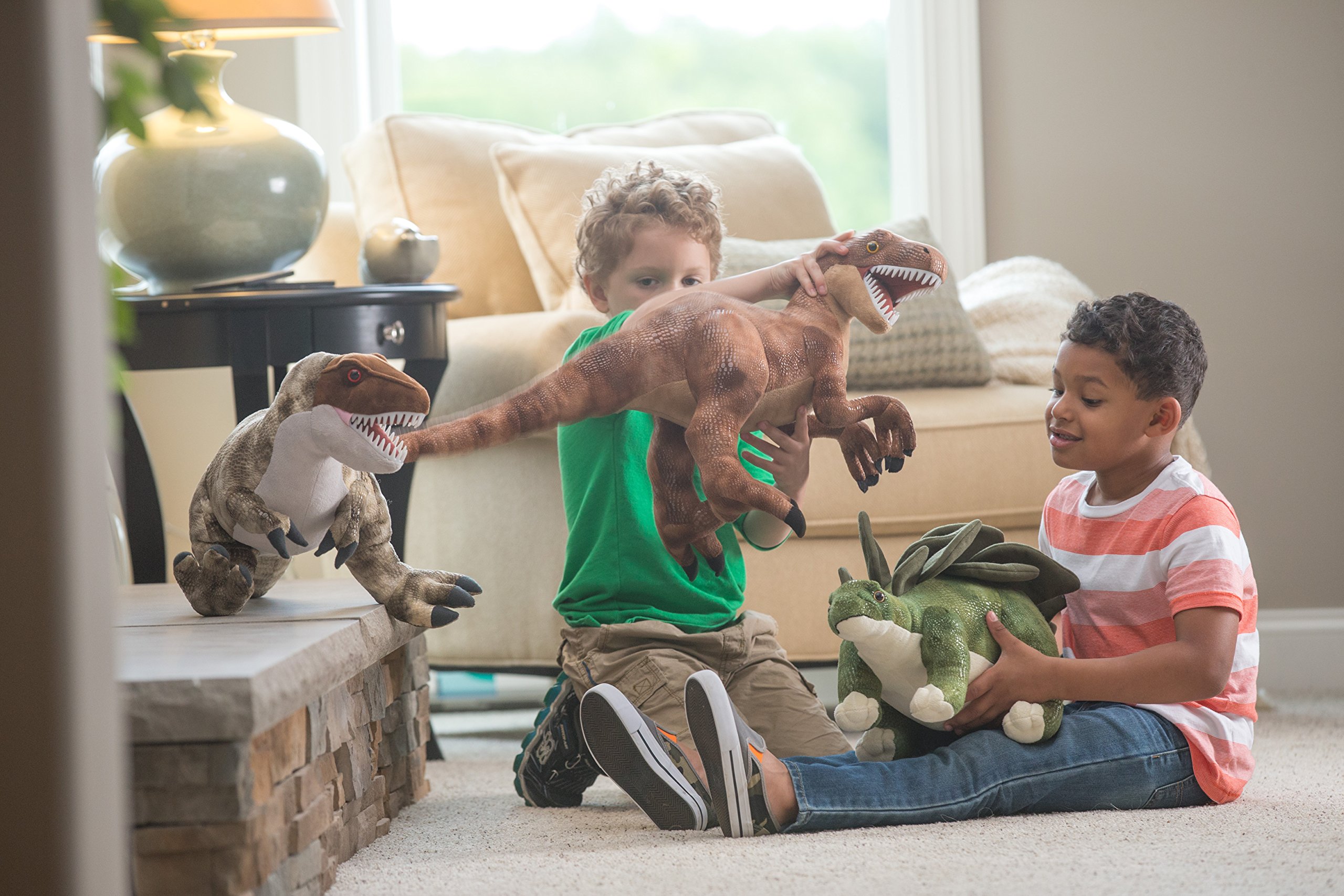 Wild Republic T-Rex Plush, Dinosaur Stuffed Animal, Plush Toy, Gifts for Kids, Dinosauria 17 Inches