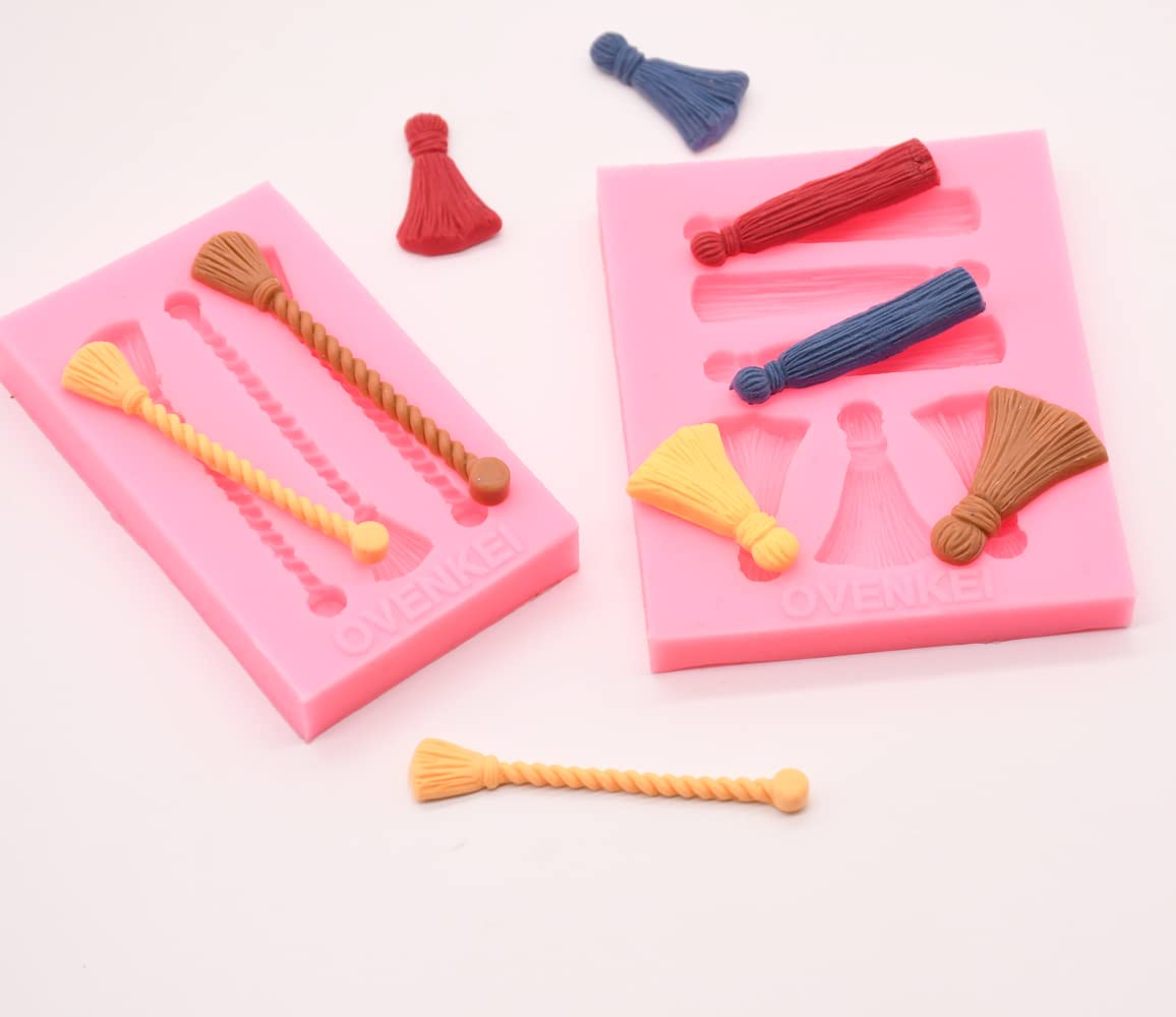 Graduation Tassel Mold Graduation Tassel Cookie Cutters Graduation Cupcake Toppers Graduation Chocolate Candy Fondant Mold for Graduation Party Supplies