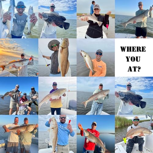 FOUR HORSEMEN TACKLE Popping Corks for Redfish and Speckled Trout - Durable Bobbers for Saltwater and Freshwater - 5 Inch - Red (Pack of 1)