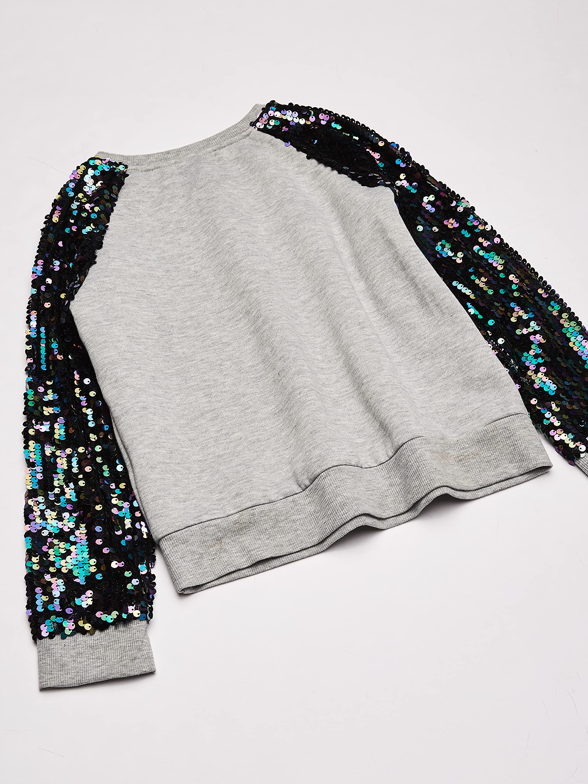 Disney Big Girls Descendants Long Sleeve Sweatshirt, Heather Grey, Large