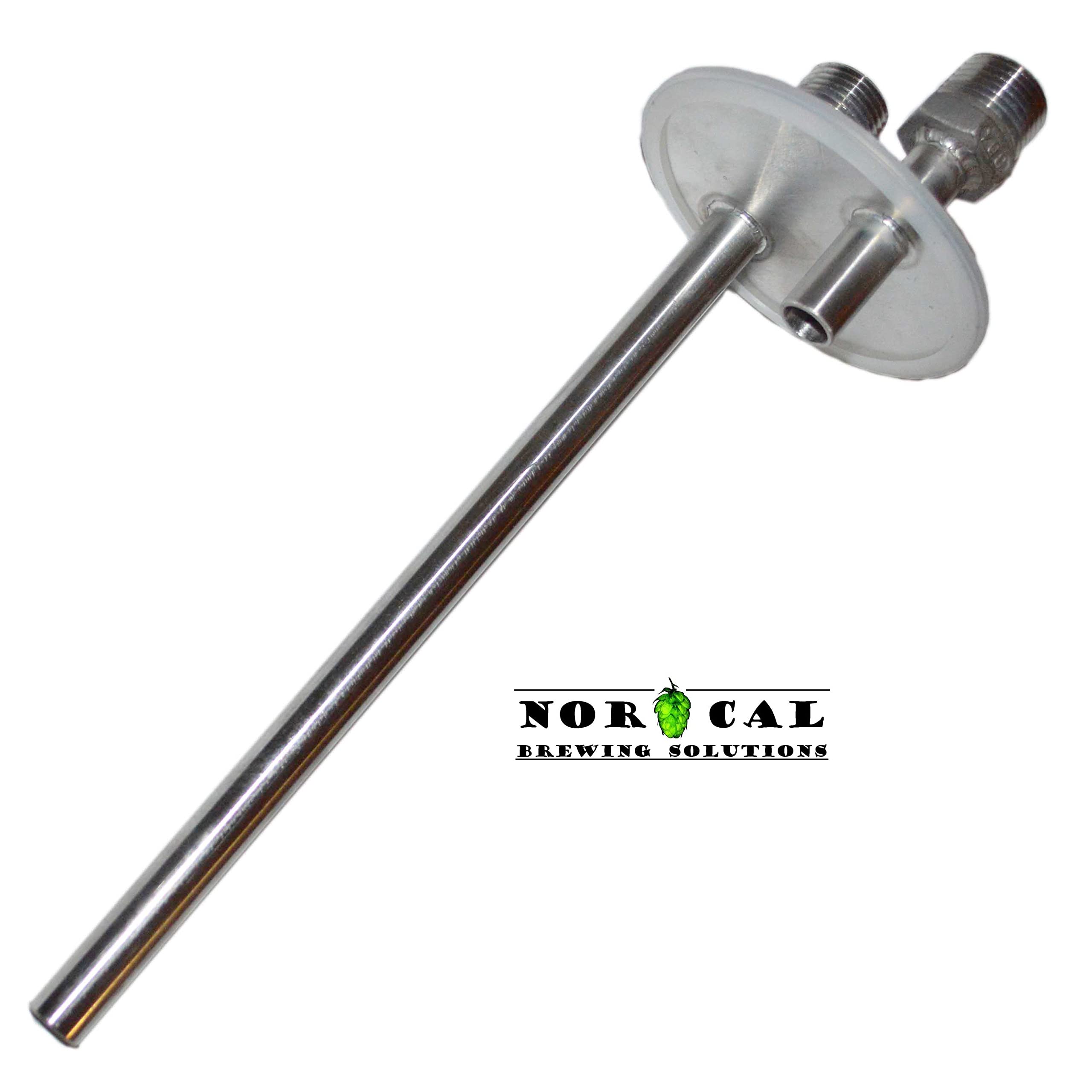 in-LINE Distilling Double Thumper KIT - 1/2" NPT Connections - for use with Two (2) Wide Mouth 64 Ounce Canning Jars
