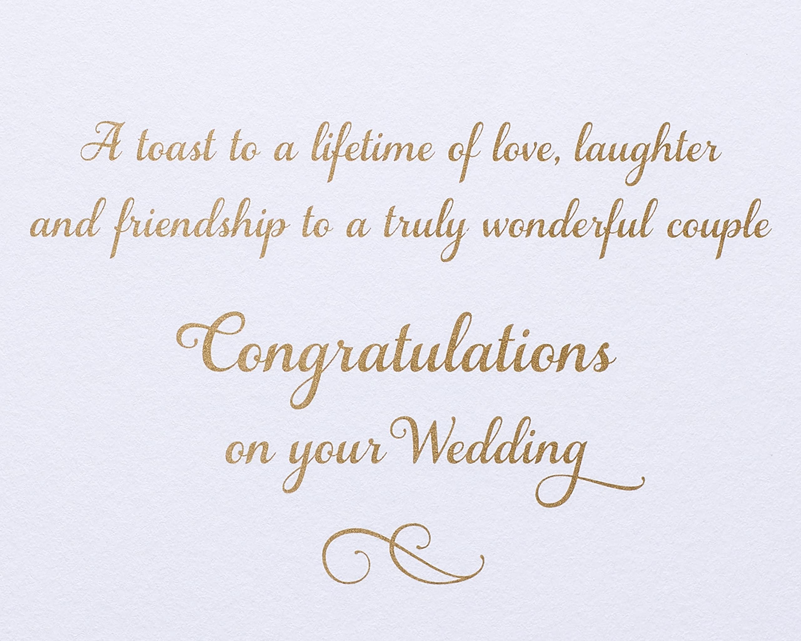 Papyrus LGBTQIA+ Wedding Card for Brides (Lifetime of Love, Laughter, and Friendship)