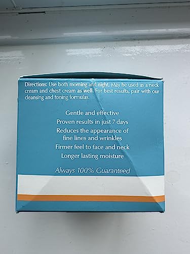 eb5 Intense Moisture Anti Aging Moisturizer Face and Neck Cream- Tone & Tighten Skin with Retinol, Fade Fine Lines and Wrinkles with Vitamin E, A and B5-4oz