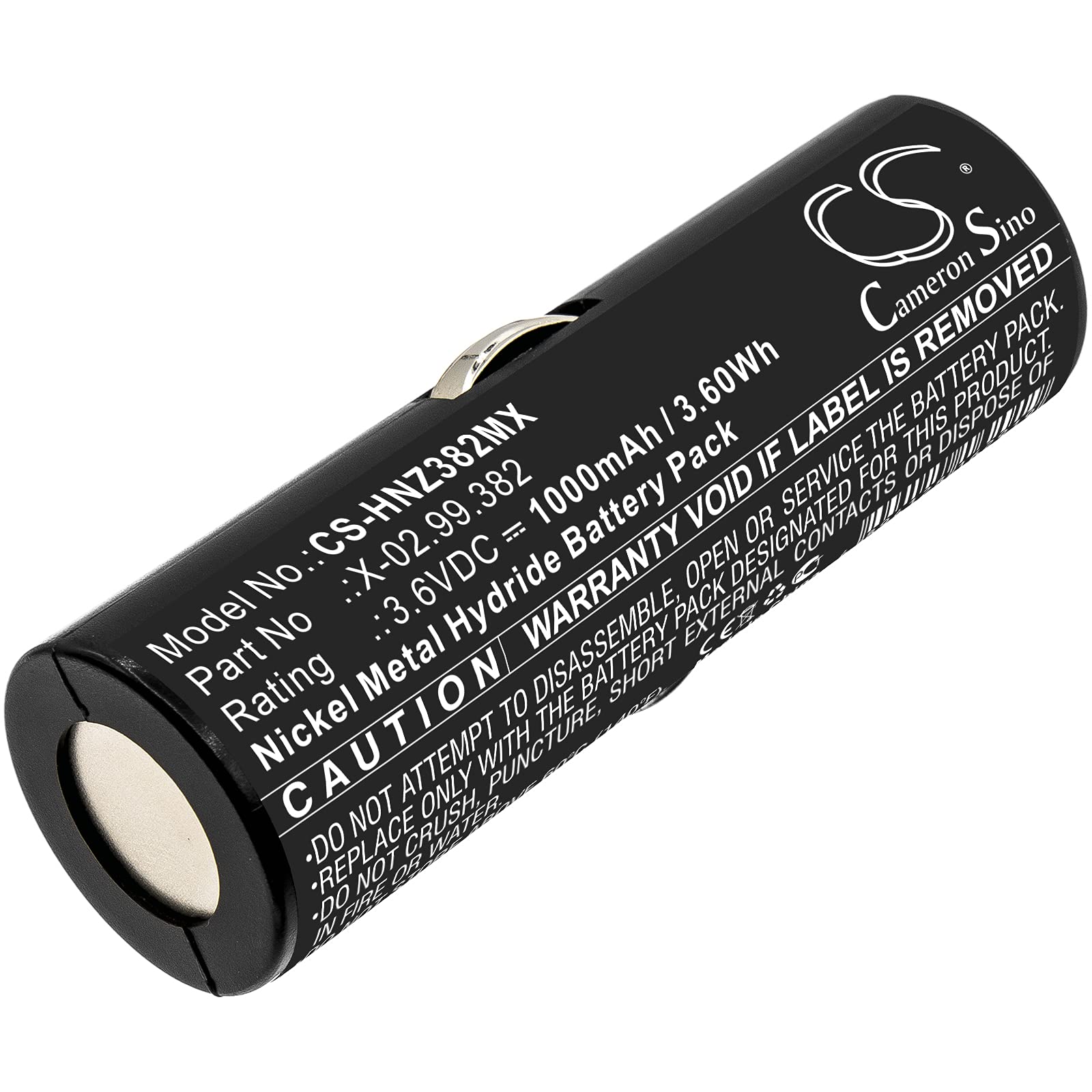 KCDE Replacement Battery for Heine Beta Handles, Ophthalmoscope Beta 200, Ophthalmoscope Beta 200s, Short F.O. Laryngoscope Handle(1000mAh / 3.60Wh)