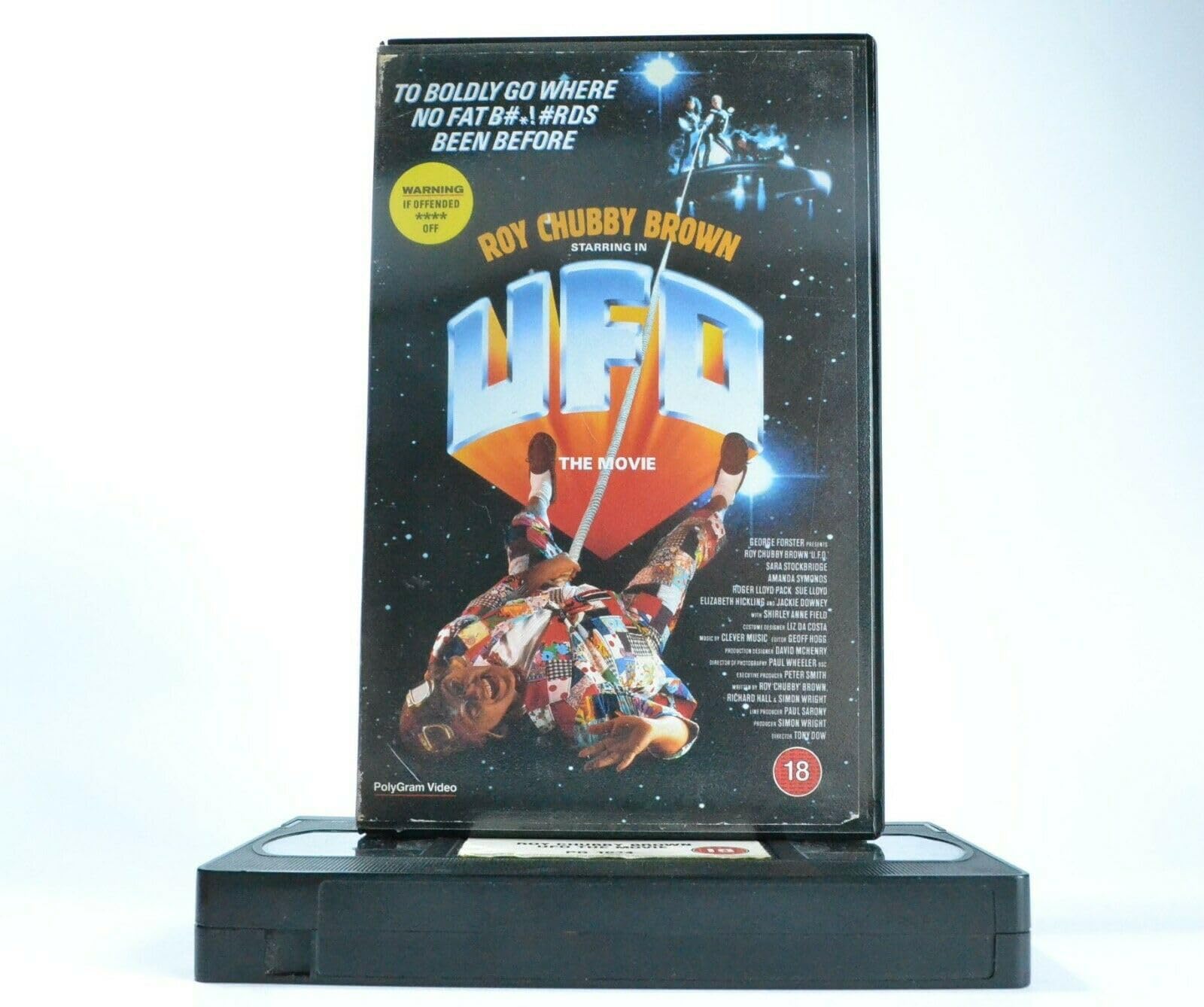 UFO: The Movie: British Sci-Fi Spoof - Large Box - Roy "Chubby" Brown - Pal VHS