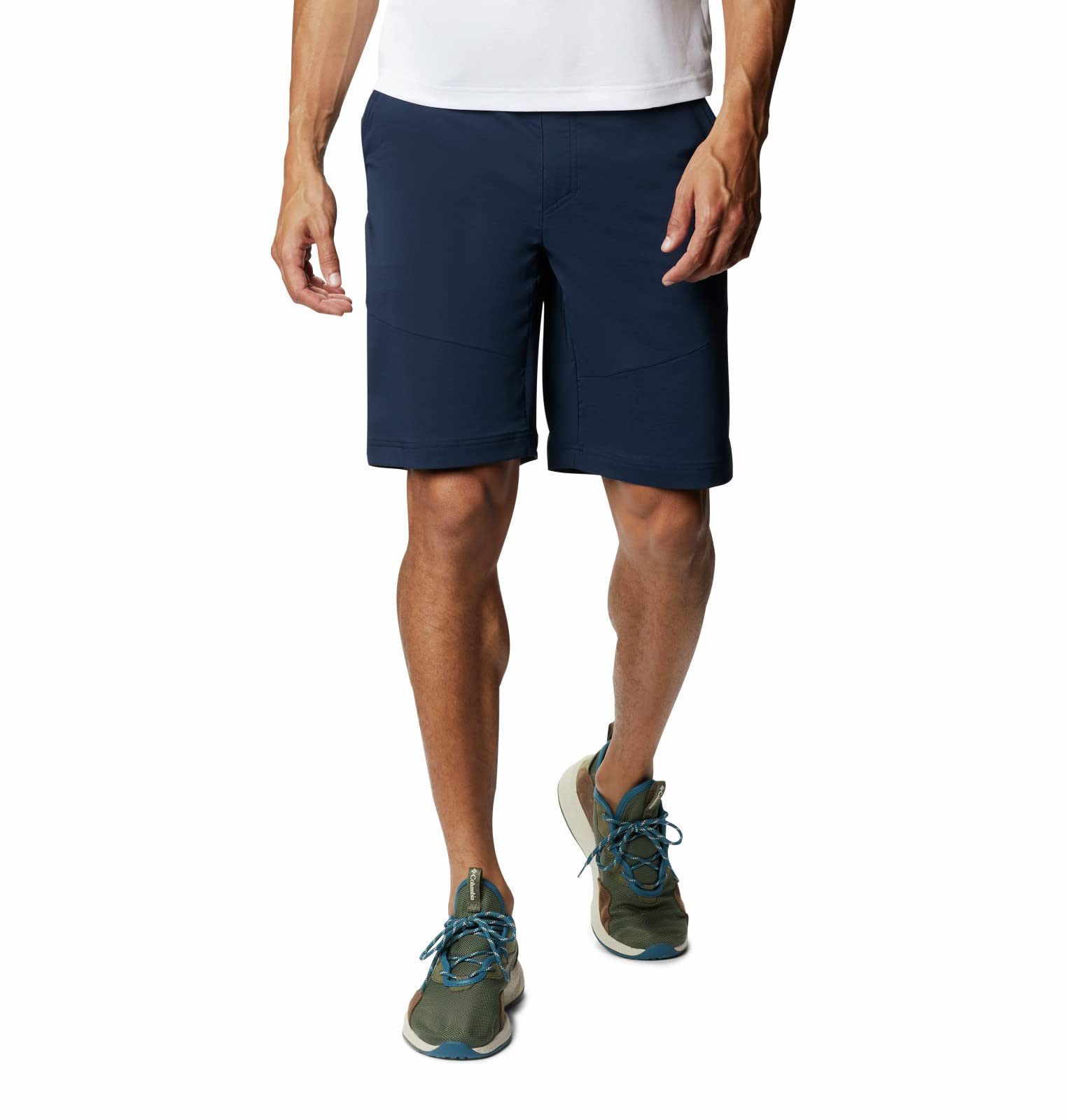 Columbia Men's Tech Trail Short, Collegiate Navy, 34x10