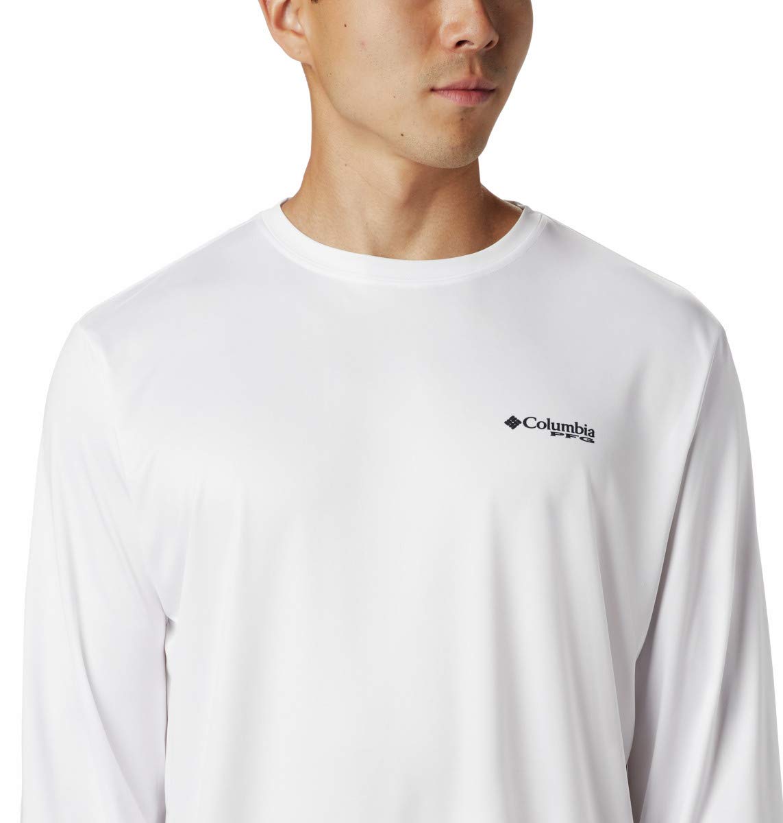 Columbia Men's PFG Fish Series Ii Terminal Tackle Long Sleeve, Cool Grey/Permit, XLT