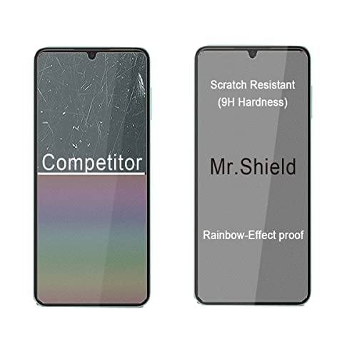 Mr.Shield [3-Pack] Designed For Samsung Galaxy A14 5G / Galaxy A14 4G [Tempered Glass] [Japan Glass with 9H Hardness] Screen Protector with Lifetime Replacement