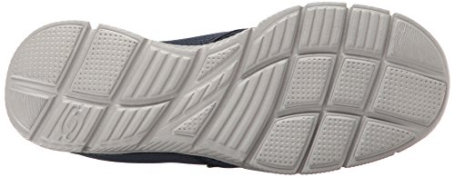 Skechers mens Equalizer Double Play Wide Slip On Loafer, Navy, 12 Wide US
