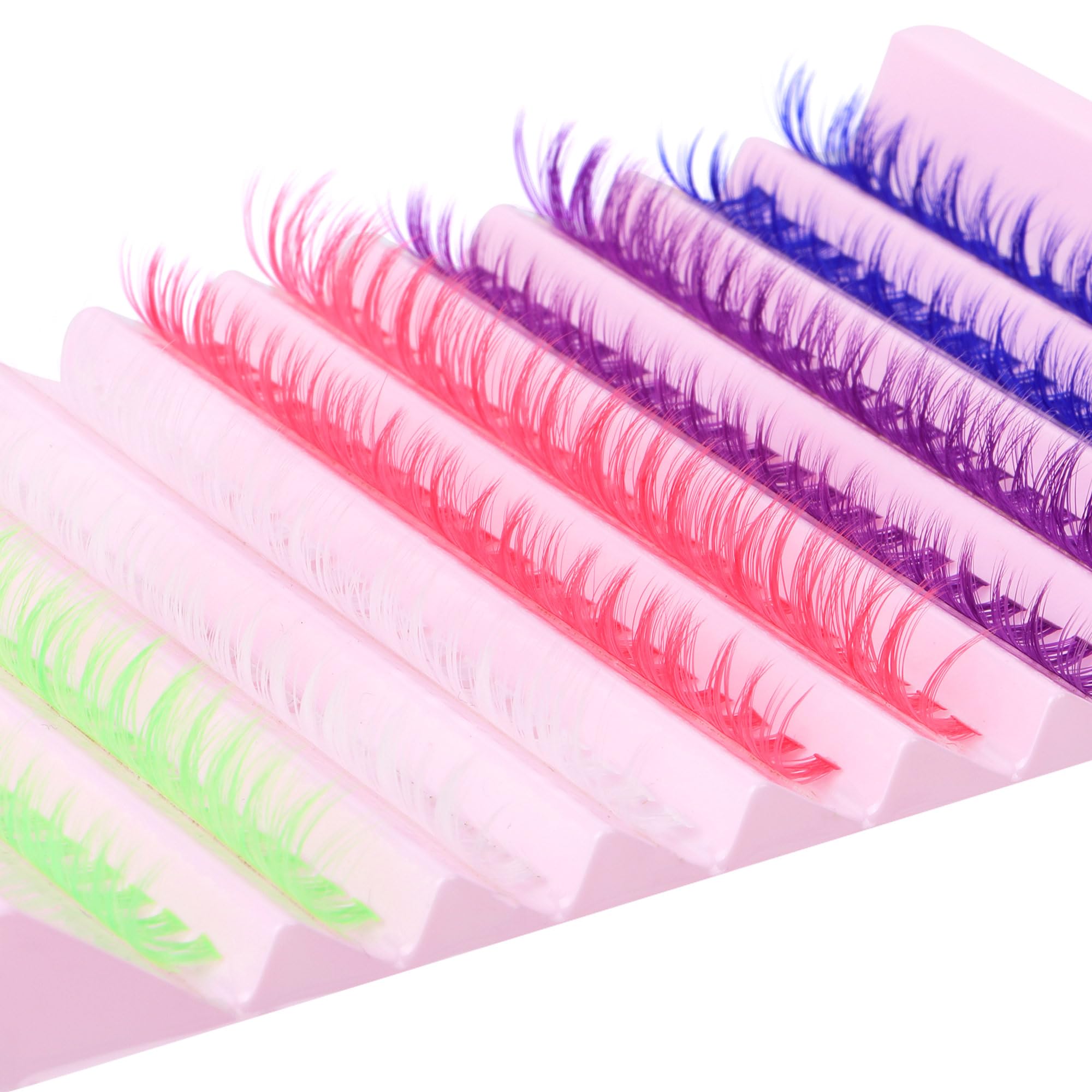 Faux Mink Lashes Natural Look FANXITON False Eyelashes 3D 16MM Short Eyelashes 10 Pairs Pack Fake Eyelashes Multipack