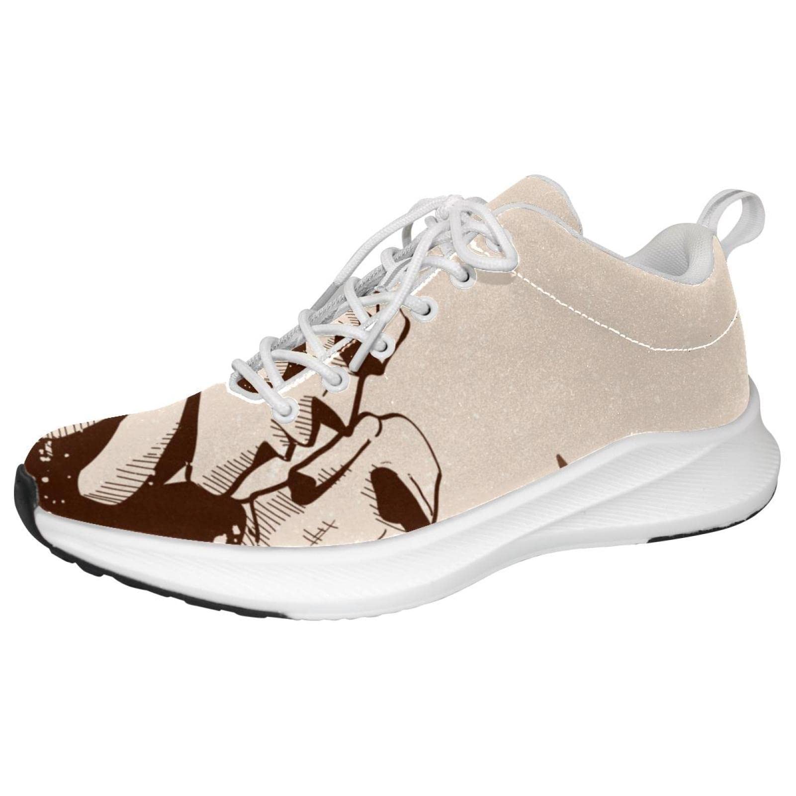 Easter Island Moai Statue Personalized Sneakers Lightweight Walking Shoes Running Athletic Casual Sneakers Multicoloured