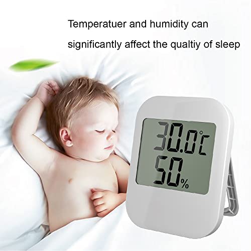 LNYHLXS Digital Thermometer Hygrometer Electronic Room Humidity Meter Temperature Measure Instrument for Home Office