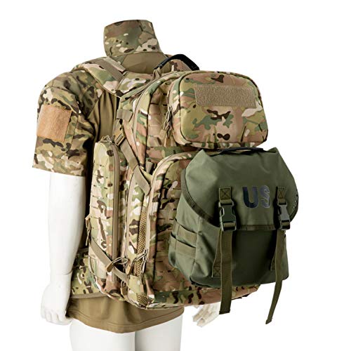 MT Multipurpose Military Alice Butt Pack, Molle Webbing Sling Bag for Daily Commuter Backpack Olive Drab