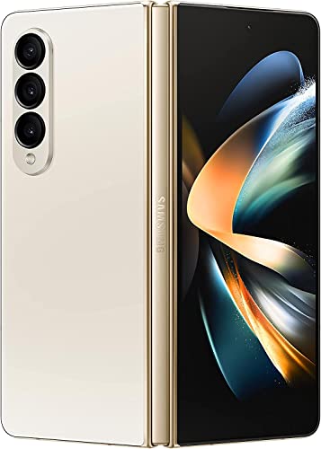 SAMSUNG Galaxy Z Fold 4 Factory Unlocked SM-F936U1 512GB Beige (Renewed)