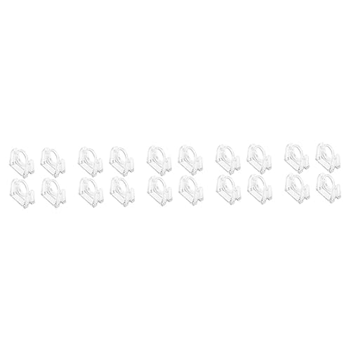 Tension Rod 20 pcs Tension Holder Retainer Curtain Rod Home Kitchen Racks Rods Office Drapery Rack Hotel Towel Support Brackets Clothing Hooks Multi Mounted Hanger Supplies and