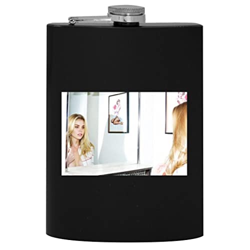 FC Carino B35Y22D63W0485412M07T32C02S27-8oz Black Hip Alcohol Drinking Flask PDI #PIDP485412