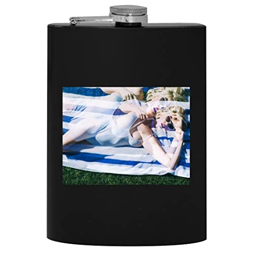 FC Carino B35Y22D63W0403468M07T32C02S27-8oz Black Hip Alcohol Drinking Flask PDI #PIDP403468