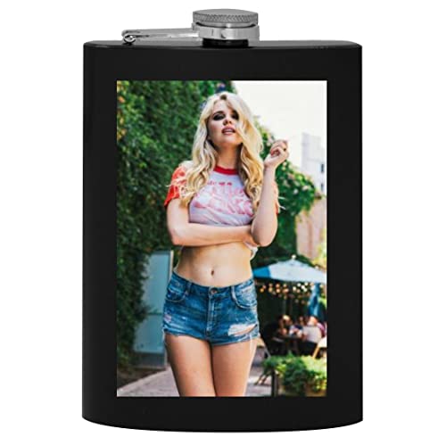 FC Carino B35Y22D63W0403453M07T32C02S27-8oz Black Hip Alcohol Drinking Flask PDI #PIDP403453