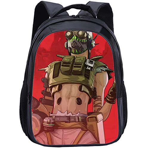 Piatek Teens Apex Legends Knapsack-Students Large Capacity Bookbag Canvas Casual Daypack for Outdoor