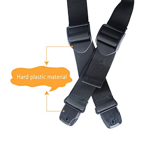 Hot Tub Cover Straps 10 Feet ๐๐๐ฃ๐ฎ๐ฌ๐ญ๐๐๐ฅ๐ ๐๐๐ง๐ ๐ญ๐ก ๐๐๐"~๐๐๐" with Non-Slip Webbing Pad Hardware & Keys Adjustable Straps, 2PCS Hot Tub Spa Cover Secure Strap