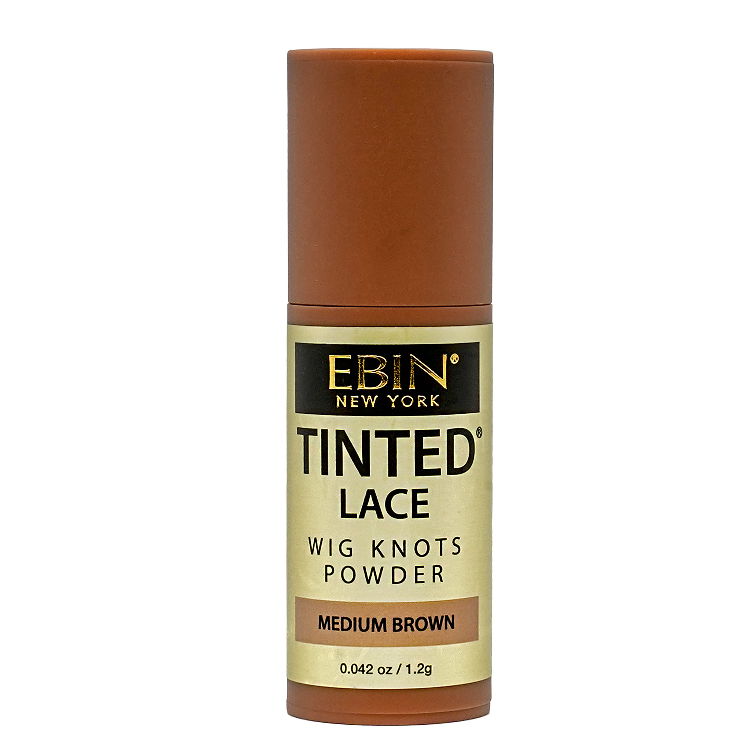 EBIN NEW YORK Tinted Lace Powder - Medium Brown, 1.2g | Long Lasting Formula Blends Seamlessly with Your Skin Tone