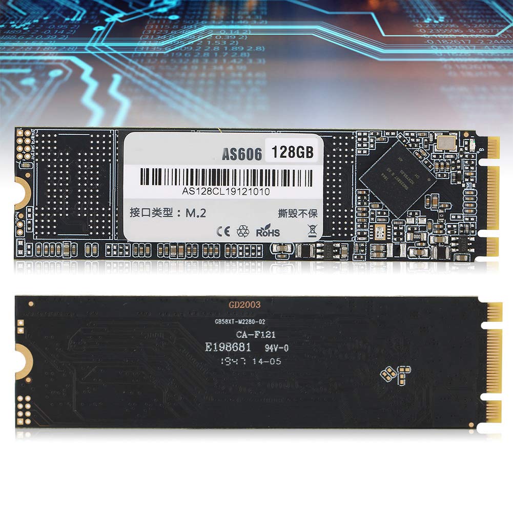 eboxer-1 2280 Solid State Drive, 128GB M.2/NGFF SSD, Heat Dissipation for Laptop Desktop Computer