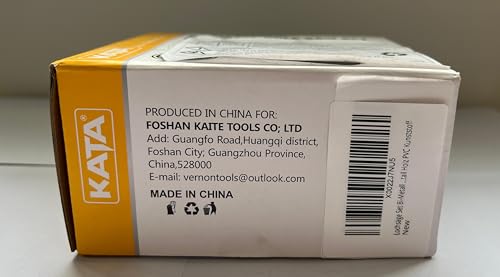KATA Bi-Metal Hole Saw Kit, 7-Piece Metal Hole Saw Set with 1-1/4" to 2-1/8"(32-38-44-54mm) Hole Drill Cutter with Mandrels, Drill Bit, Hex Key for Metal, Wood, PVC, Plastic