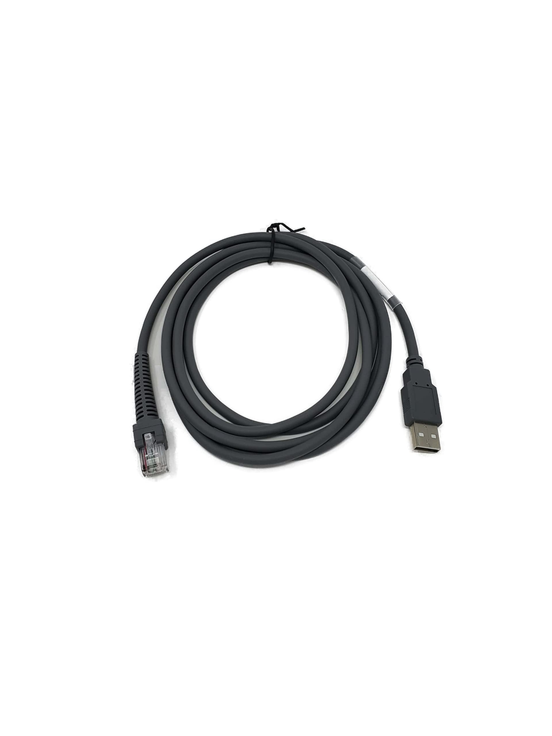 MOTOROLA, DS4208, USB KIT, Includes Scanner (DS4208-SR00007WR) and 7 Foot Straight Shielded USB Cable (CBA-U21-S07ZAR), Black - Model#: DS4208-SBZU0100ZWR (Renewed)
