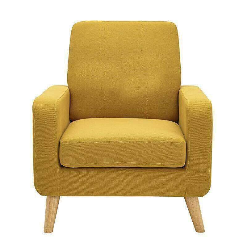 SDQF 1 pc Single Sofa Yellow Sofa Sofa Bed Sofas for Living Room Living Room Furniture Floor Sofa Furniture for Living Room Sofa Bed Couch Fold Out Couch Bed