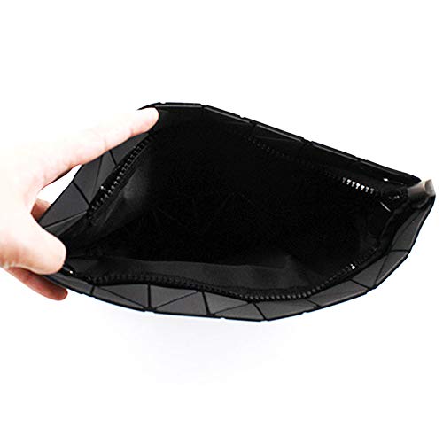 Sherry Handbag Fashion Holographic Laser Shoulder Bag Geometric Envelope Clutch Chain Crossbody Purse (Luminous)