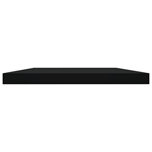 QZZCED Bookshelf Boards, Storage Racks, Display Racks, Floating Shelves,Display Racks for bookcases, Living Room, Bathroom, Kitchen, officeBookshelf Boards 8 pcs Black 15.7"x7.9"x0.6" Chipboard