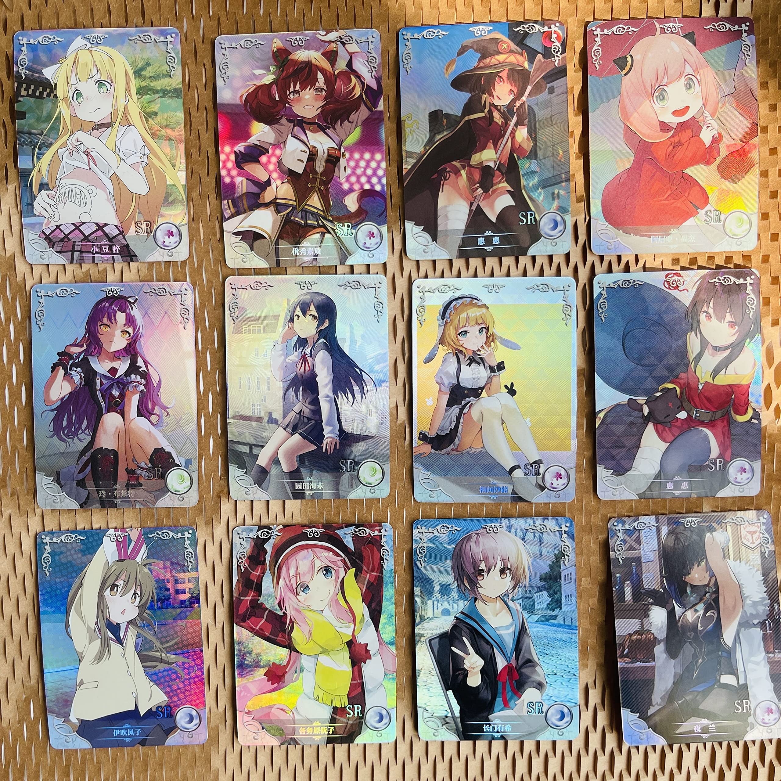 Goddess Story TCG, Goddess Story Booster Box,Collection Cards Playing Cards 180 PCS of Box (NS-2M08)