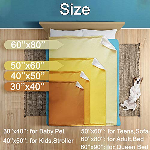 iBedding Personalized Birthday Gifts Custom Blanket Photo Blankets Using My Own Photos for Daughter,Son