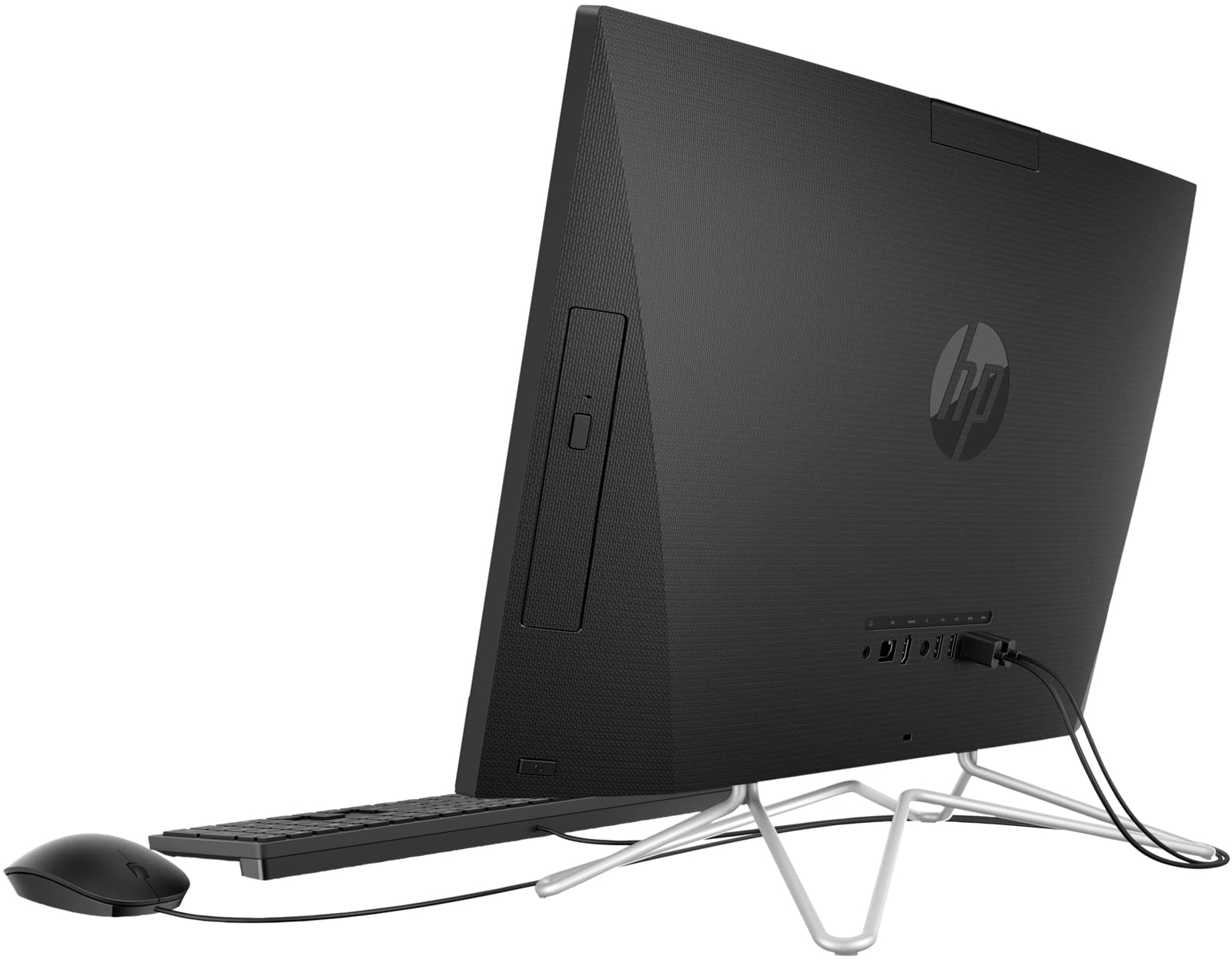HP All-in-One 24 23.8" 60Hz FHD IPS Desktop PC, 11th Gen (Intel i5-1135G7 4-Core, 8GB RAM, 256GB SSD + 1TB HDD, Intel Iris Xe, AC WiFi, Bluetooth 5.1, HD Webcam, HDMI, Win 11 Home) with Hub