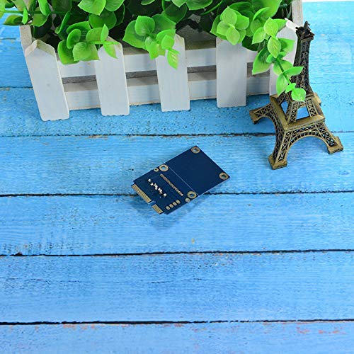 Comimark 2Pcs mSATA Mini PCI-e SATA SSD Slot to 7 Pin SATA HDD Convert Card Adapter