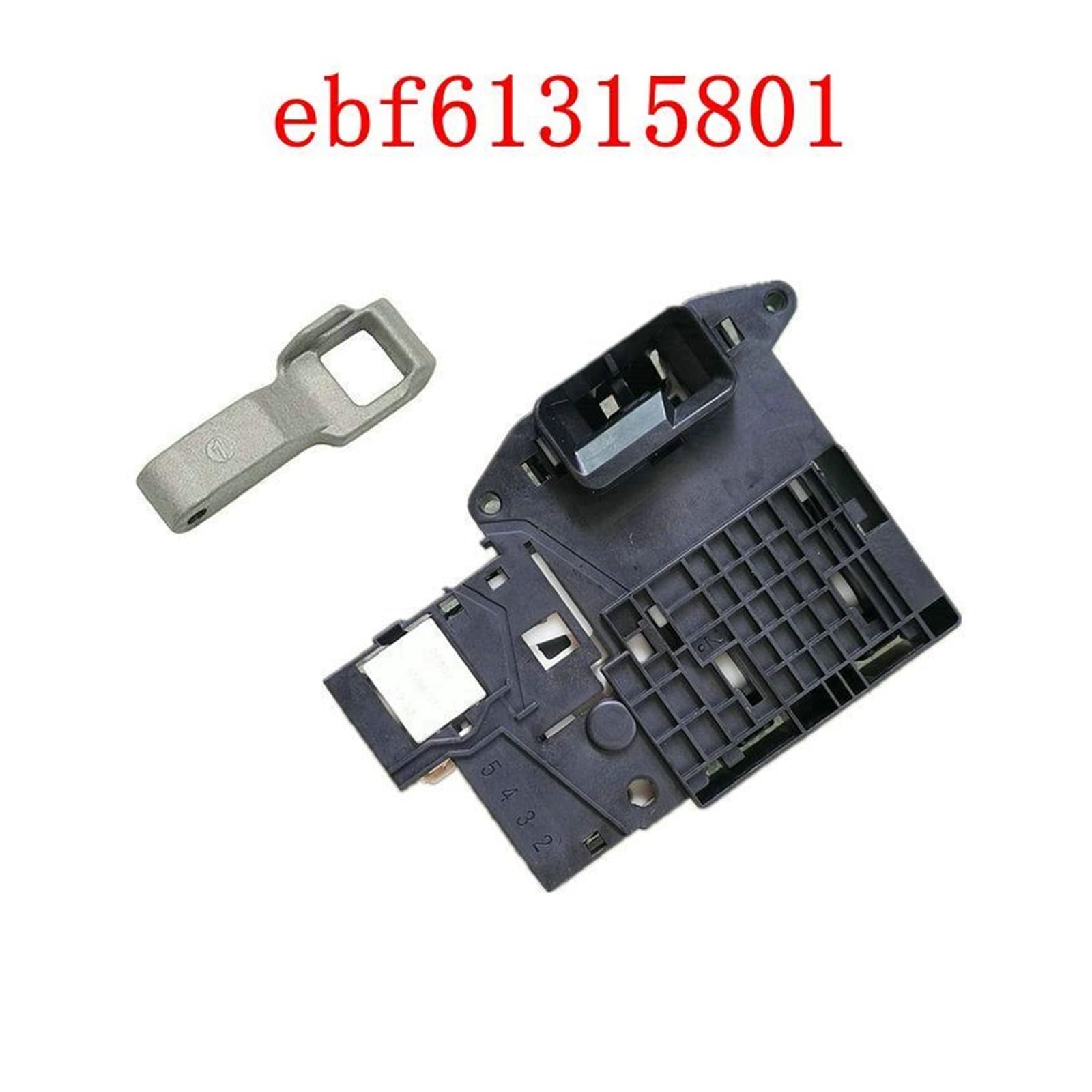 MiJob EBF61315801 Time Delay Door Lock Switch ,Compatible for LG Drum Washing Machine WD-N51HNG21/VH451D5S Repair Parts Accessories(Door Lock)