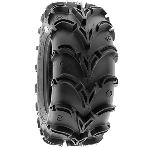 SunF 28x10-12 28x10x12 Mud v-shape ATV UTV Muddy Tire 6 PR A050 - SET of 4