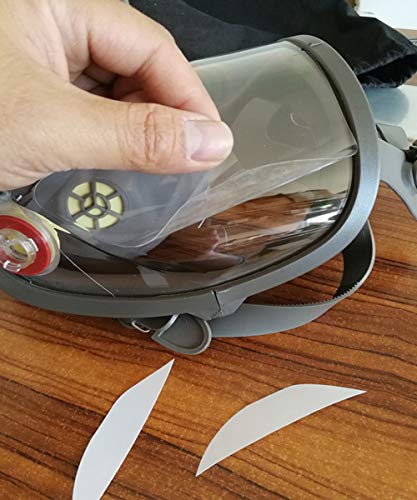 HemeiSDXX SDXX 6885 protective film LENS COVER for 6800 Respirator 25pack