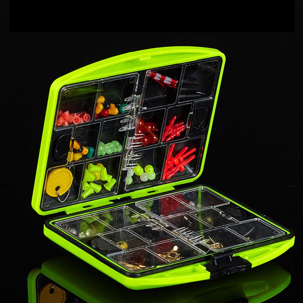 FECAMOS Fishing Tackle Box, Sea Fishing Tool Set Lightweight Complete Accessories for Outdoor Activities