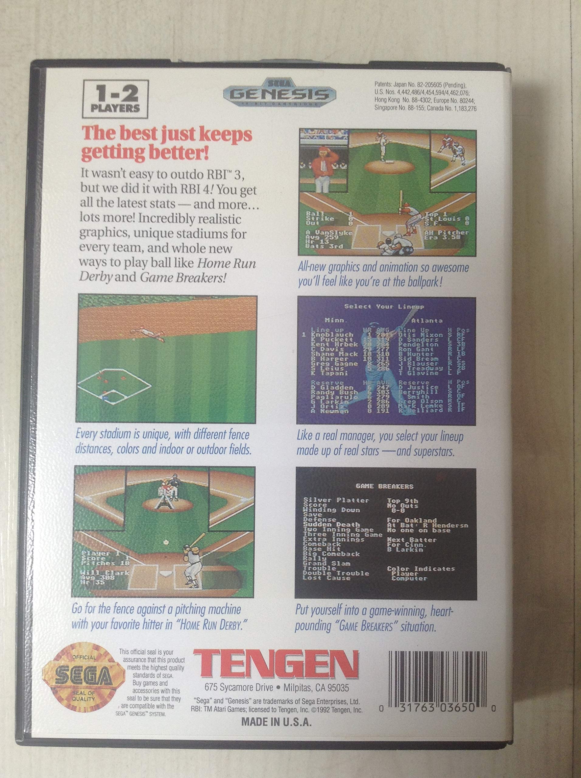 RBI Baseball IV