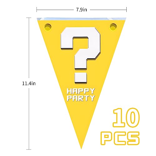 Mario Party Decorations Banner Mario Theme Birthday Party Supplies for Kids Birthday Party Decorations Supplies