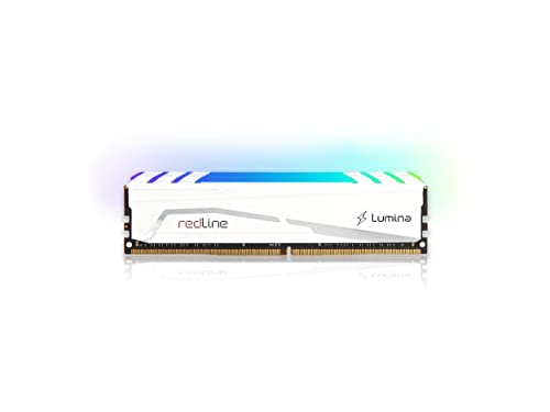Mushkin Redline RGB White - DDR4 UDIMM - 64GB (2x32GB) 3600MHz CL-16-288-pin1.35V Desktop Ram - Non-ECC - Dual Channel - Lumina Heatsink (MLB4C360GKKP32GX2)