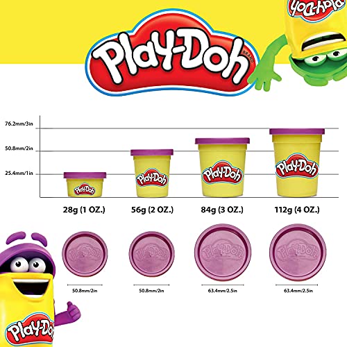 Play-Doh Modeling Compound 24-Pack Case of Colors, Perfect for Halloween Treat Bags, Party Favors, Non-Toxic, Multi-Color, 3-Ounce Cans, Ages 2 and up (Amazon Exclusive)